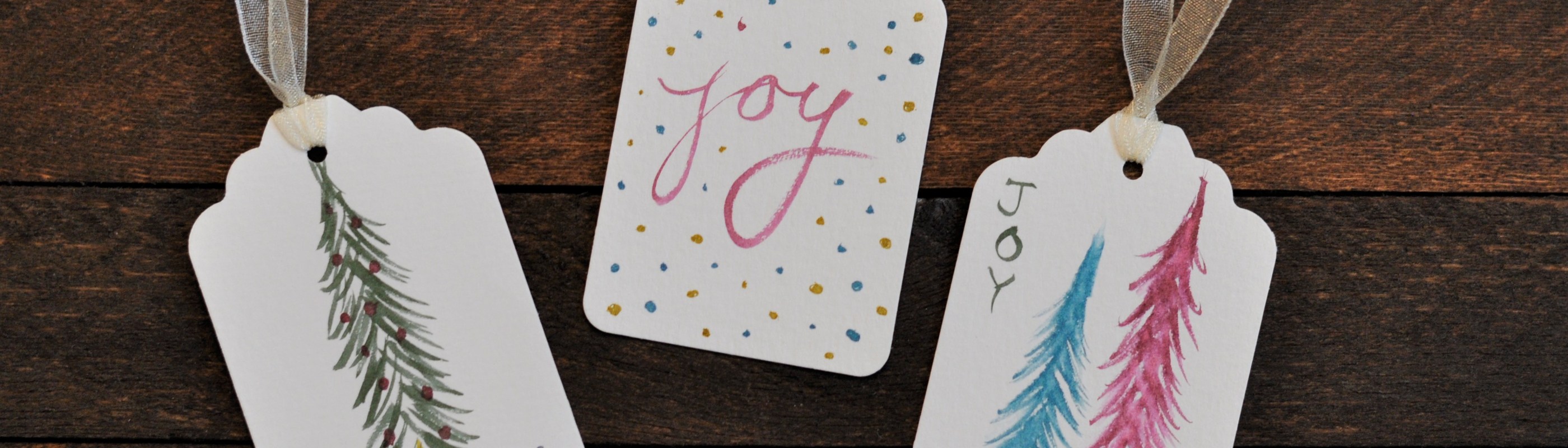 Simple Christmas tags