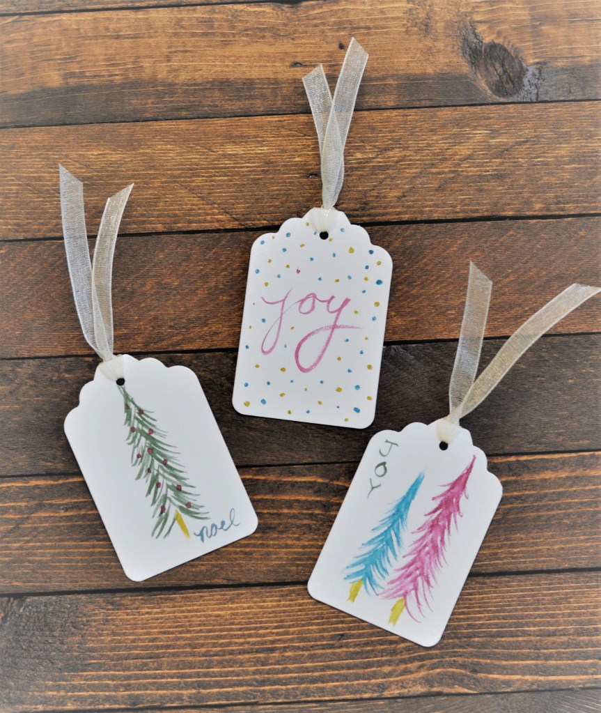 Simple Christmas tags