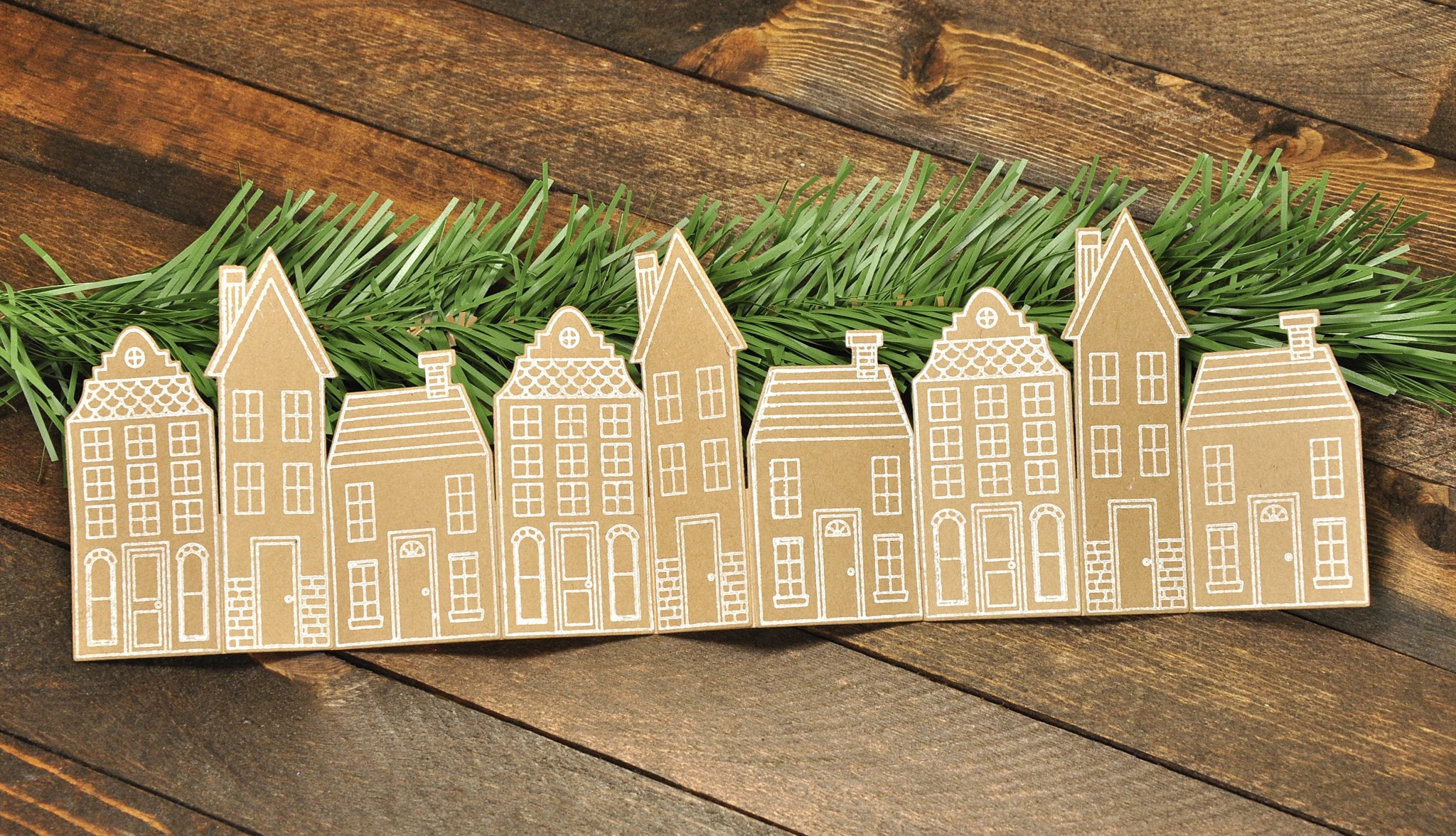 Mini Gingerbread Village